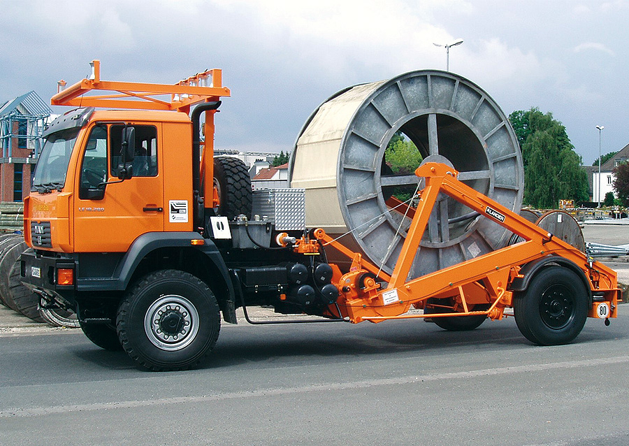 LANCIER CABLE GmbH: Cable drum trucks