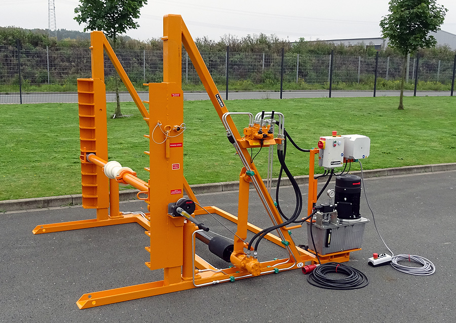 LANCIER CABLE GmbH: Drum lifting, storing and coiling