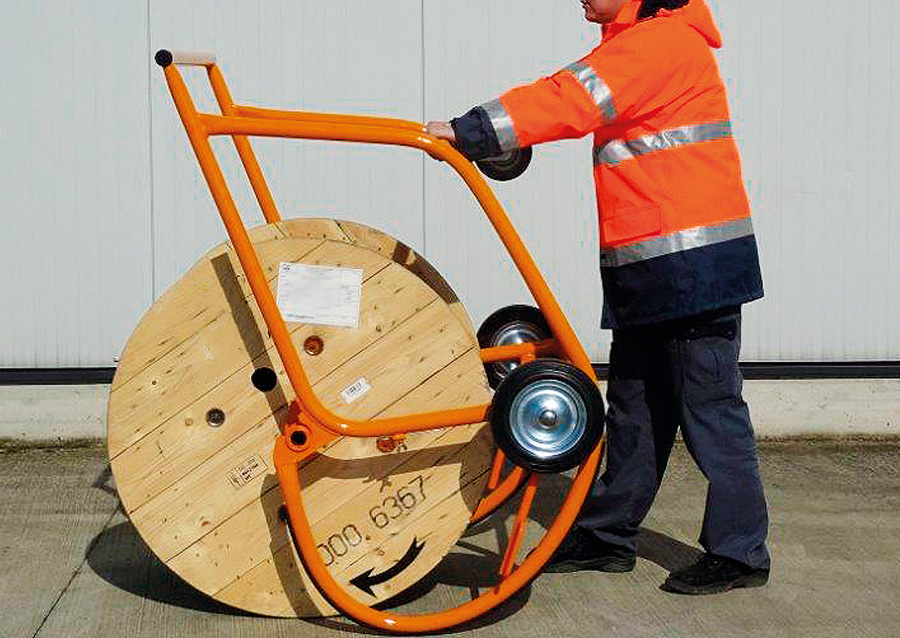 LANCIER CABLE GmbH: Drum lifting, storing and coiling